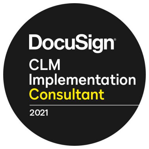 DocuSign CLM Implementation Consultant 2021 - Credly
