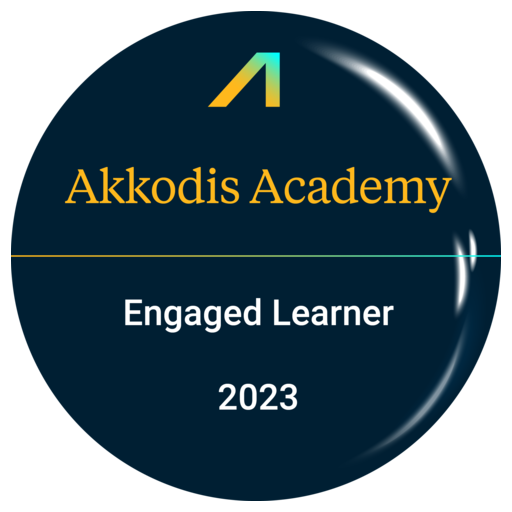 Akkodis Academy Engaged Learner - 2023 - Credly