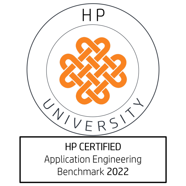 HP Certified – Application Engineering Benchmark [2022] - Credly