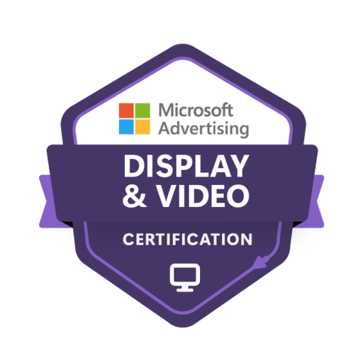 Microsoft Advertising Display & Video Certification - Credly