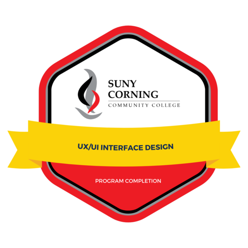 UX/UI Interface Design - Corning - Credly