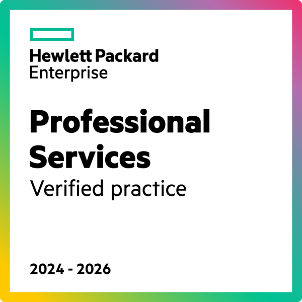 HPE Maturity benchmark: Professional Services verified practice 2024-2026 - Credly