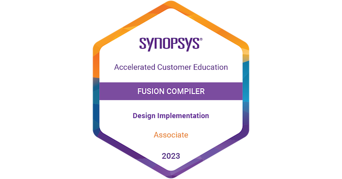 Fusion Compiler: Design Implementation Exam - Credly