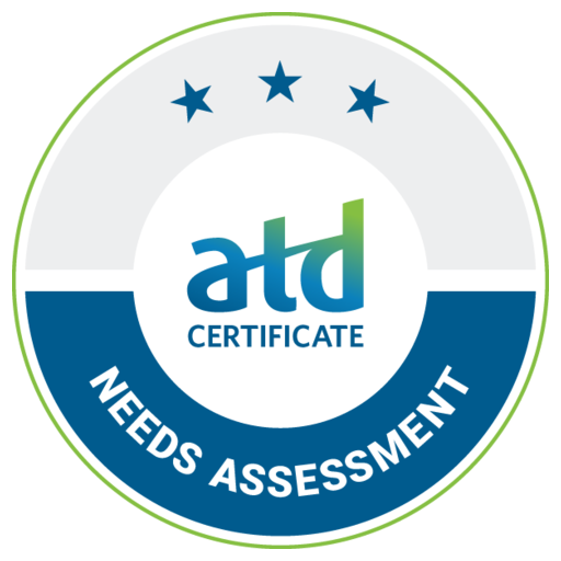 ATD Needs Assessment Certificate - Credly