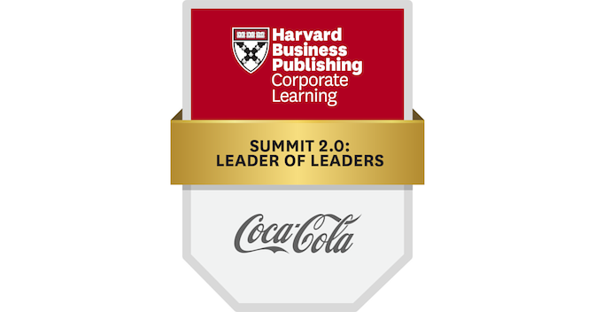 Coca-Cola SUMMIT 2.0: Leader of Leaders - Credly
