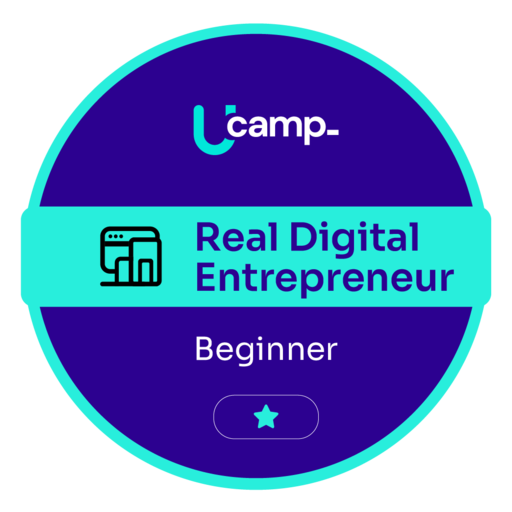 Real Digital Entrepreneur - Credly