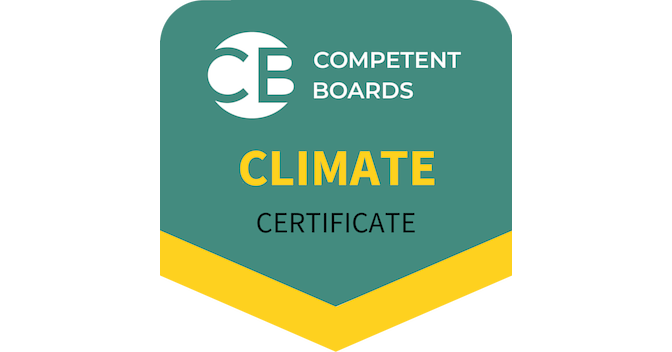 Competent Boards Climate Certificate Program - Credly