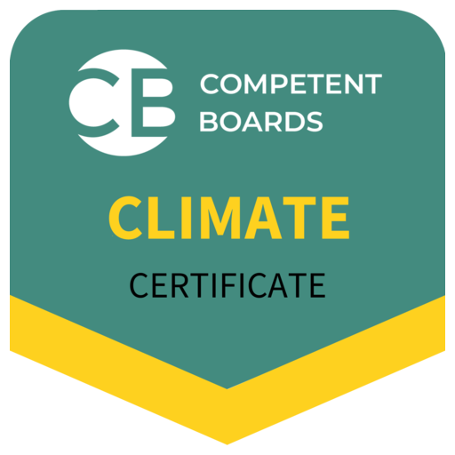 Competent Boards Climate Certificate Program - Credly