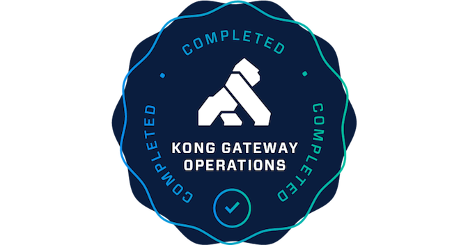 Kong Gateway Operations - Credly