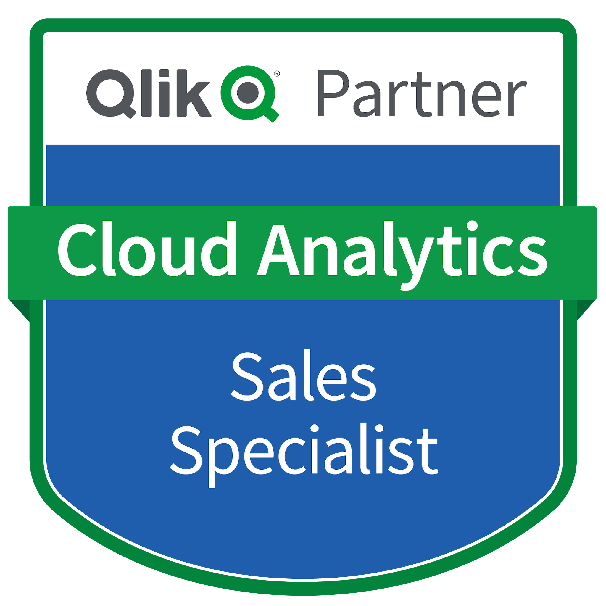 Qlik Partner Cloud Analytics Sales Specialist - Credly