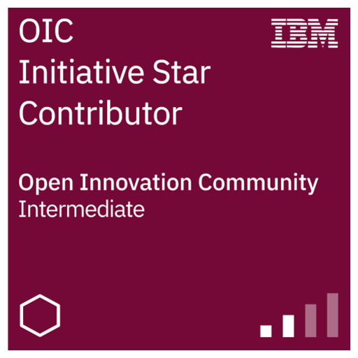 OIC Initiative Star Contributor - Credly