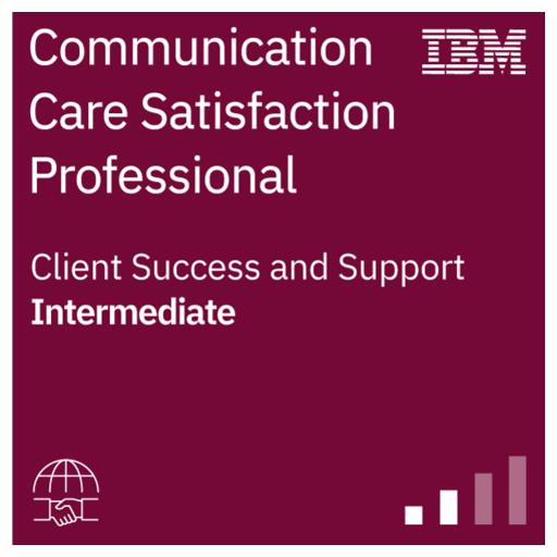 Communication Care Satisfaction Professional - Credly