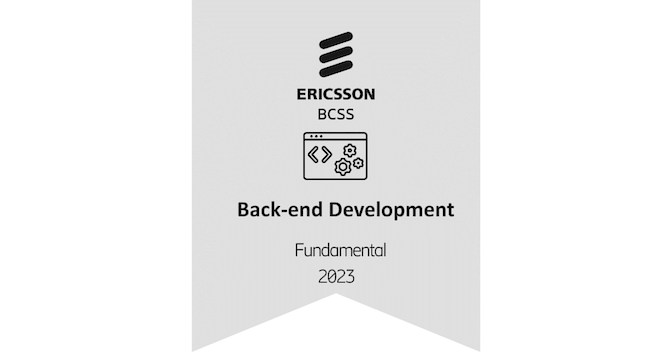 BCSS R&D (NDO) - Backend Development Fundamental Level Assessment - Credly