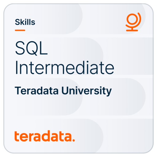 SQL Intermediate - Credly