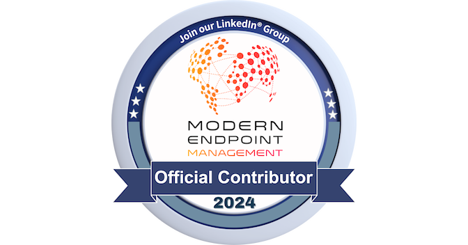 Official Contributor Modern Endpoint Management Group 2024 - Credly