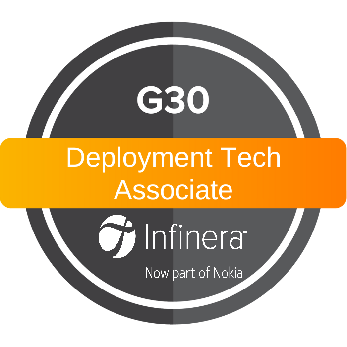 Infinera Certified Deployment Technician Associate - GX G30 Series - Credly
