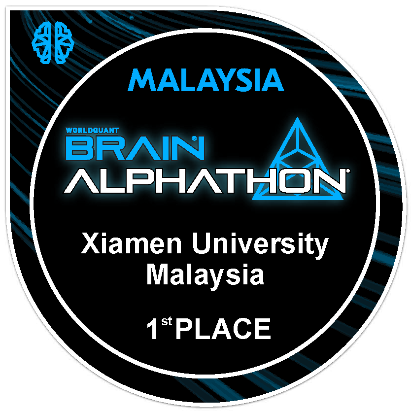 [Malaysia] 2023 WorldQuant BRAIN Alphathon Xiamen University MY 1st ...