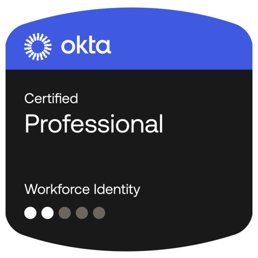Okta Certified Professional - Credly