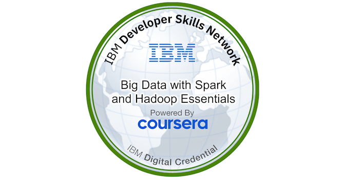 Big Data with Spark and Hadoop Essentials - Credly