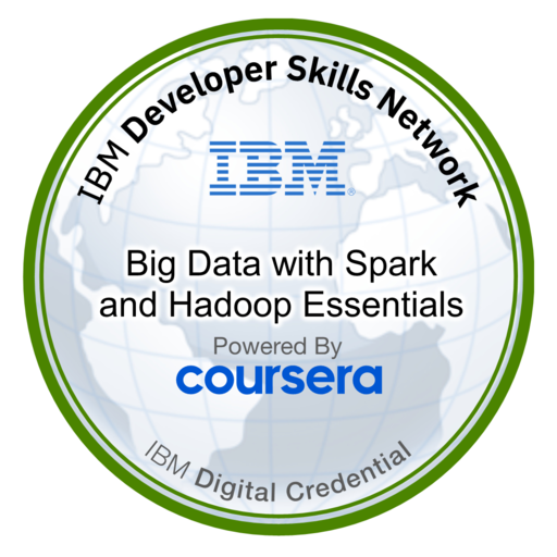 Big Data with Spark and Hadoop Essentials - Credly