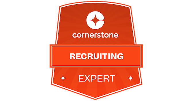 Cornerstone Recruiting Expert - Credly