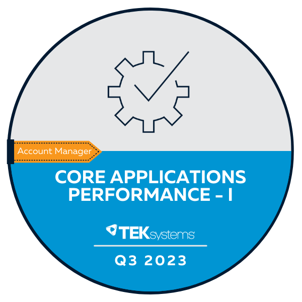 Sales Core Applications Performance - I Q3 2023 - Credly