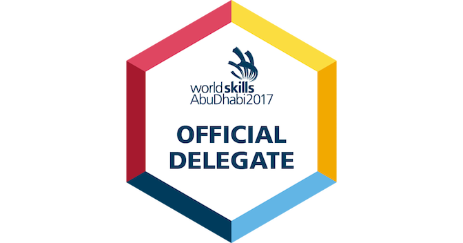 WorldSkills Abu Dhabi 2017 - Official Delegate - Credly