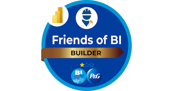 Friends of BI Builder - Power BI - Credly
