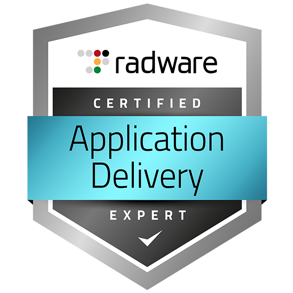 Radware Certified Application Delivery Expert - Credly Radware Certified Application Delivery Expert - Credly