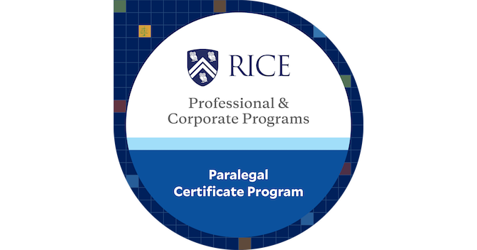 Paralegal Certificate Program - Credly