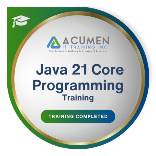 JAVA 21 Core Programming Training - Credly