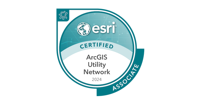 ArcGIS Utility Network Associate 2024 - Credly