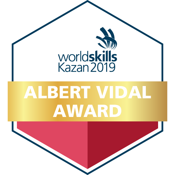 WorldSkills Kazan 2019 - Albert Vidal Award - Credly