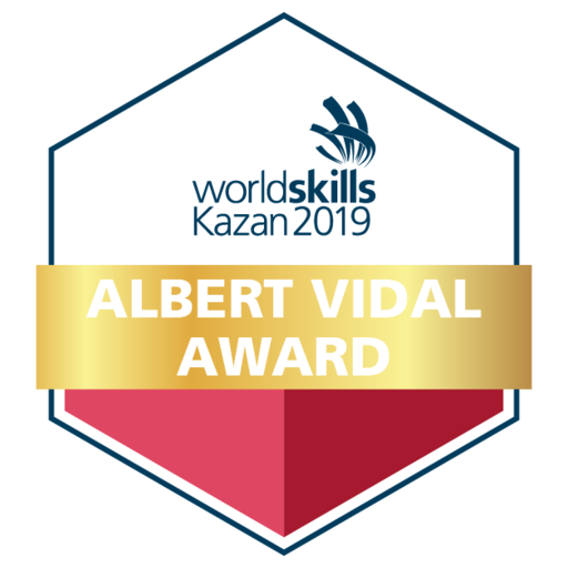 WorldSkills Kazan 2019 - Albert Vidal Award - Credly