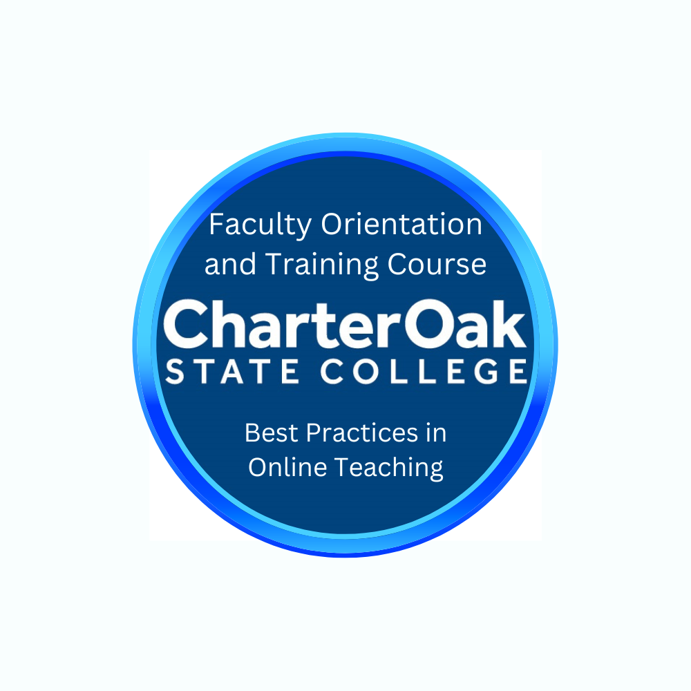 Faculty Orientation and Training Course Completion - Credly