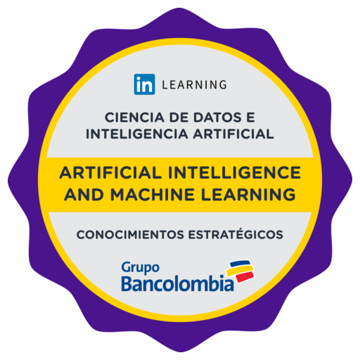 Artificial Intelligence and Machine Learning - Credly