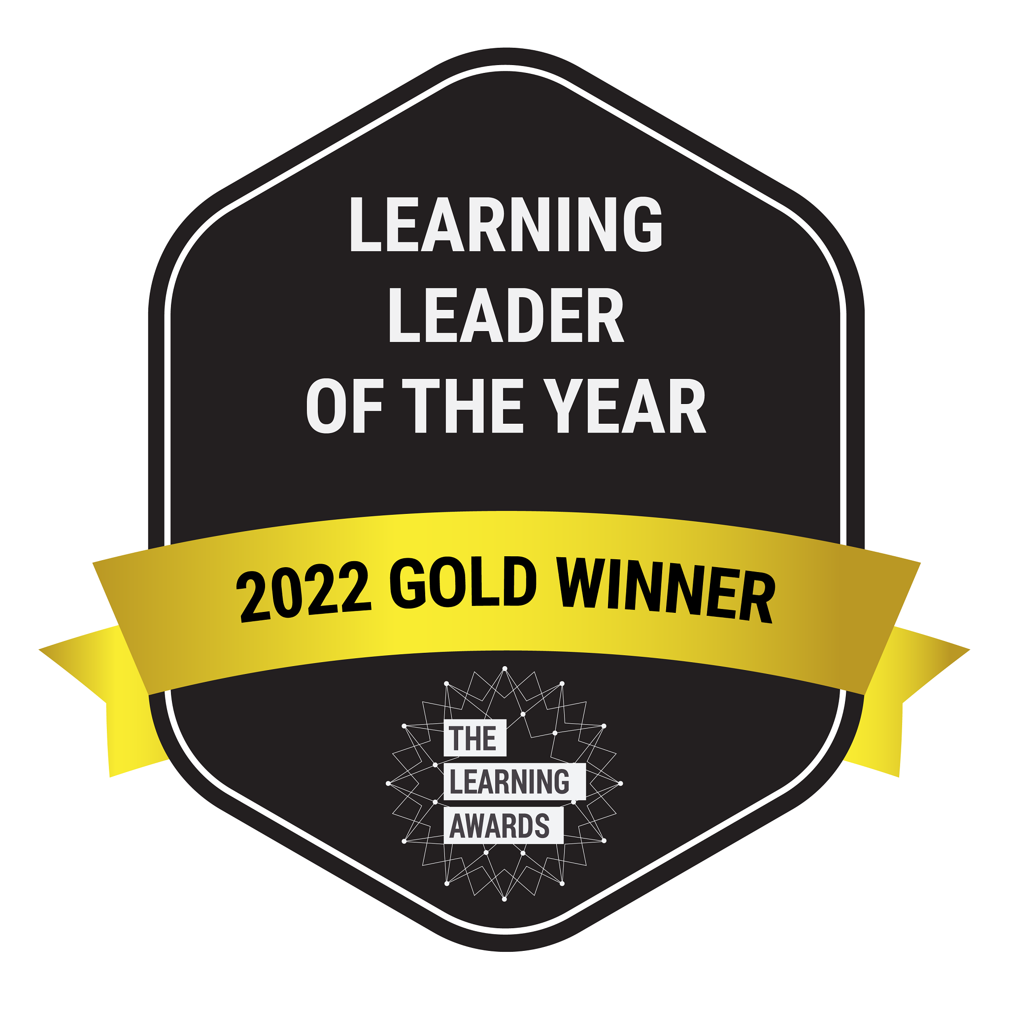 Learning Leader of the Year Award 2022 - Gold Winner - Credly
