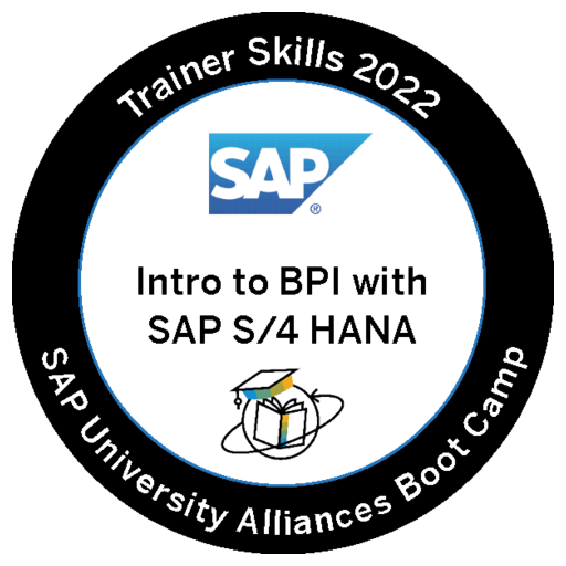 Trainer Skills 2022 - Intro to BPI with SAP S/4 HANA - Credly