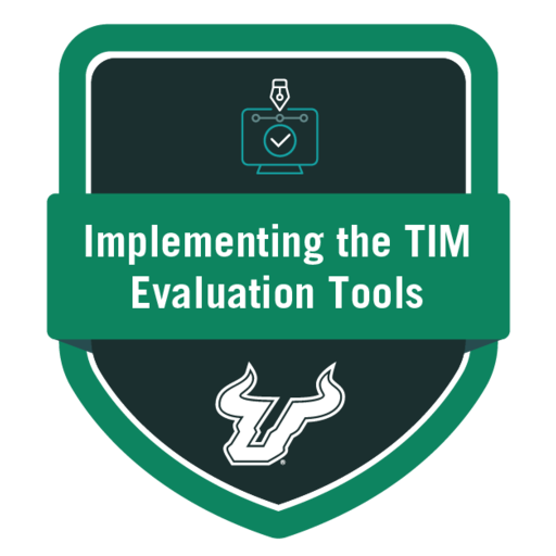 TIMT-100: Implementing TIM Evaluation Tools - Credly