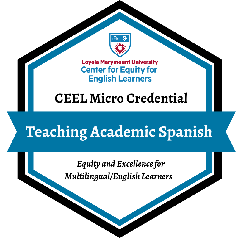 Teaching Academic Spanish Certificate Program (Micro Credential) - Credly