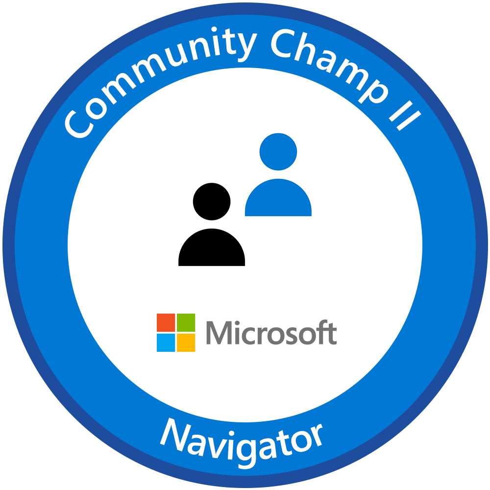 Community Champ II - Navigator - Credly
