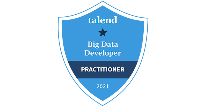 Talend Big Data Developer Practitioner - Credly