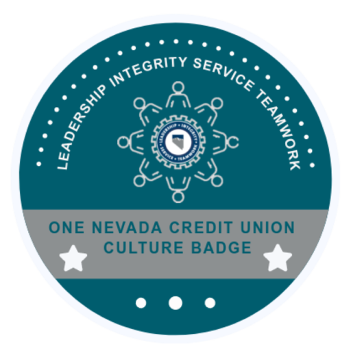 One Nevada Credit Union Culture Badge - Credly