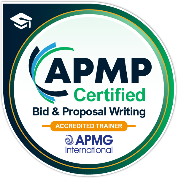 APMG Accredited Trainer - APMP Micro-Certification Bid & Proposal Writing - Credly