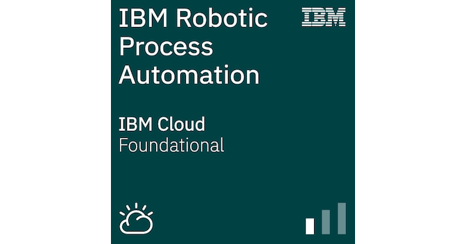 IBM Robotic Process Automation - Basic - Credly