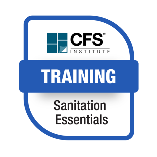 CFS Sanitation Essentials Training - Credly