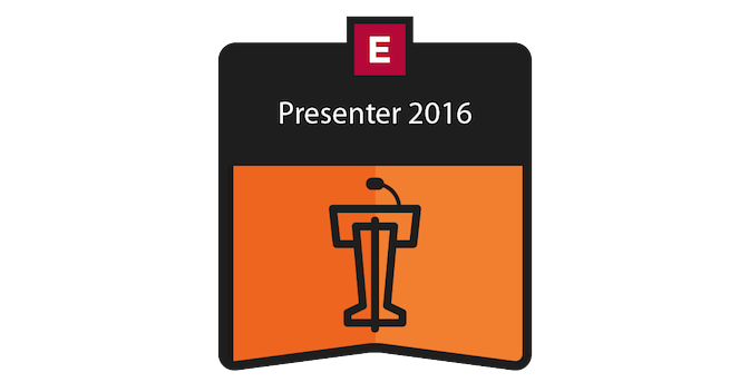 EDUCAUSE Presenter 2016 - Credly