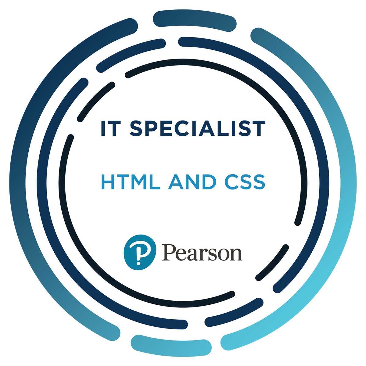 IT Specialist HTML And CSS Credly