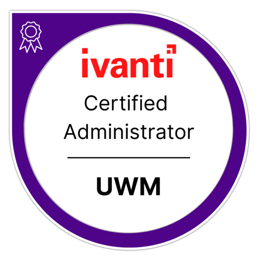 Ivanti User Workspace Manager Certification - Credly
