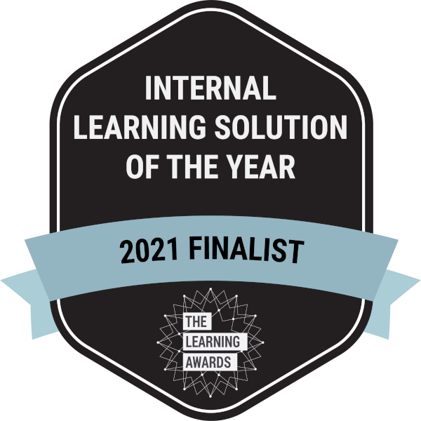 Internal Learning Solution of the Year - Finalist 2021 - Credly